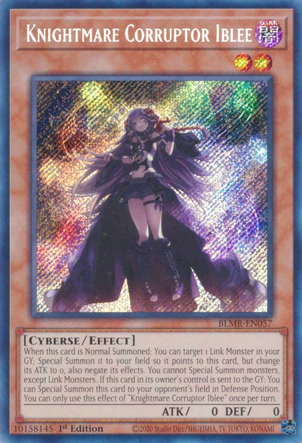 【楽天市場】遊戯王 BLMR-EN057 夢幻崩界イヴリース Knightmare Corruptor Iblee (英語版 1st ...