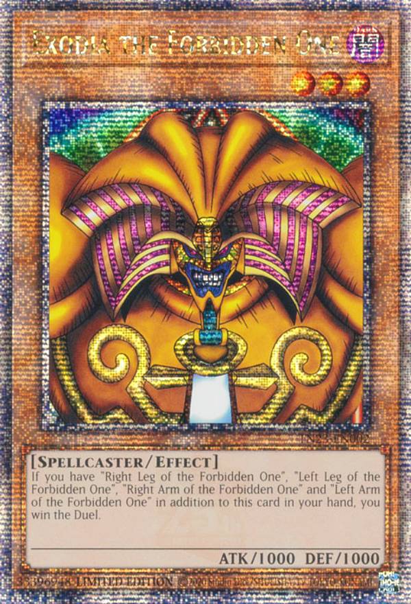 【楽天市場】遊戯王 MP23/TN23-EN002 封印されしエクゾディア Exodia the Forbidden One (英語版 1st ...