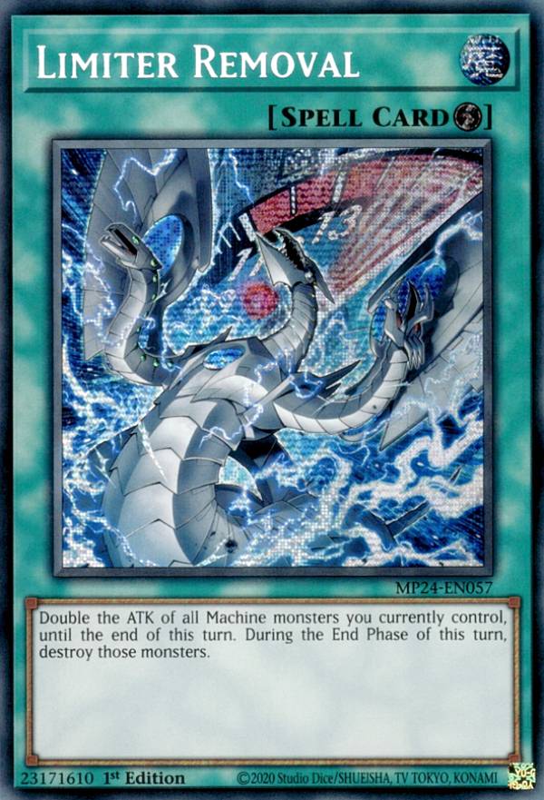 【楽天市場】遊戯王 MP24-EN057 リミッター解除 Limiter Removal (英語版 1st Edition スターライトレア ...