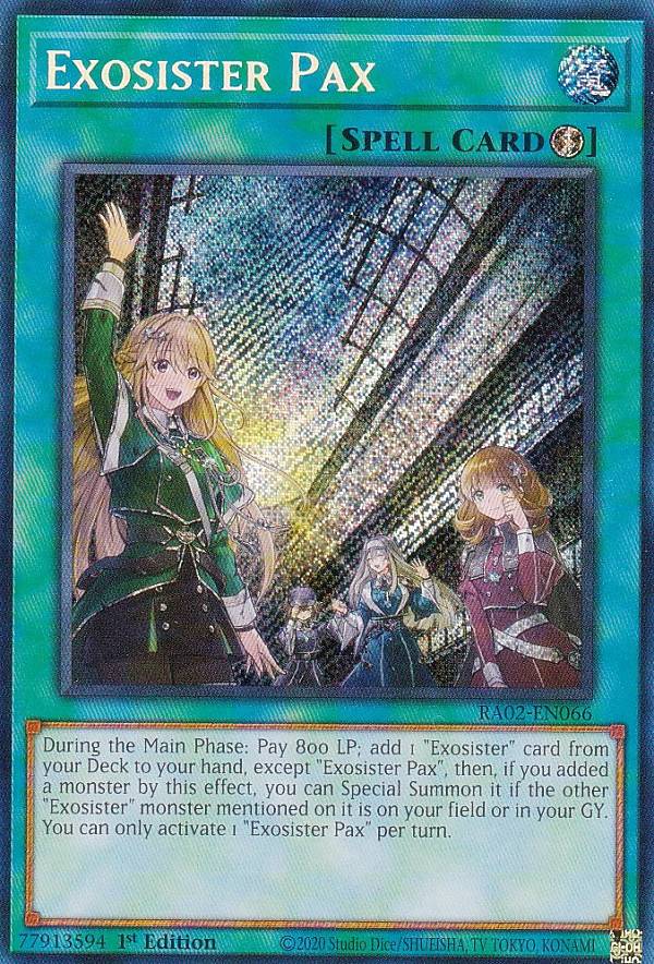 【楽天市場】遊戯王 RA02-EN066 エクソシスター・パークス Exosister Pax (英語版 1st Edition シークレット ...