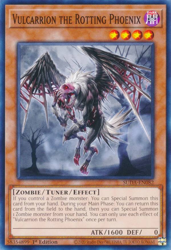 【楽天市場】遊戯王 SUDA-EN082 Vulcarrion the Rotting Phoenix (英語版 1st Edition ...