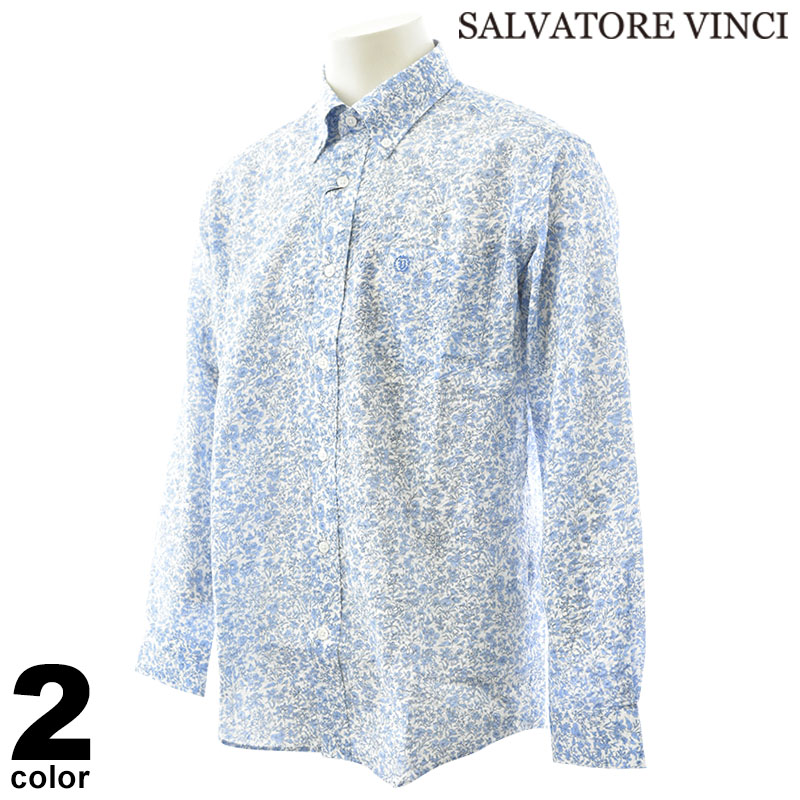 【楽天市場】VINCI ヴィンチ カジュアルシャツ 長袖 メンズ 2025春夏 綿100%シャツ ボタンダウン 大人カジュアル 普段着におすすめ 51-1106-19：メンズファッション リアルツリー