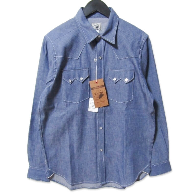 【楽天市場】【中古】未使用 ANDFAMILYS アンドファミリー 長袖ウエスタンシャツ SHL-2402767 And Rider ...