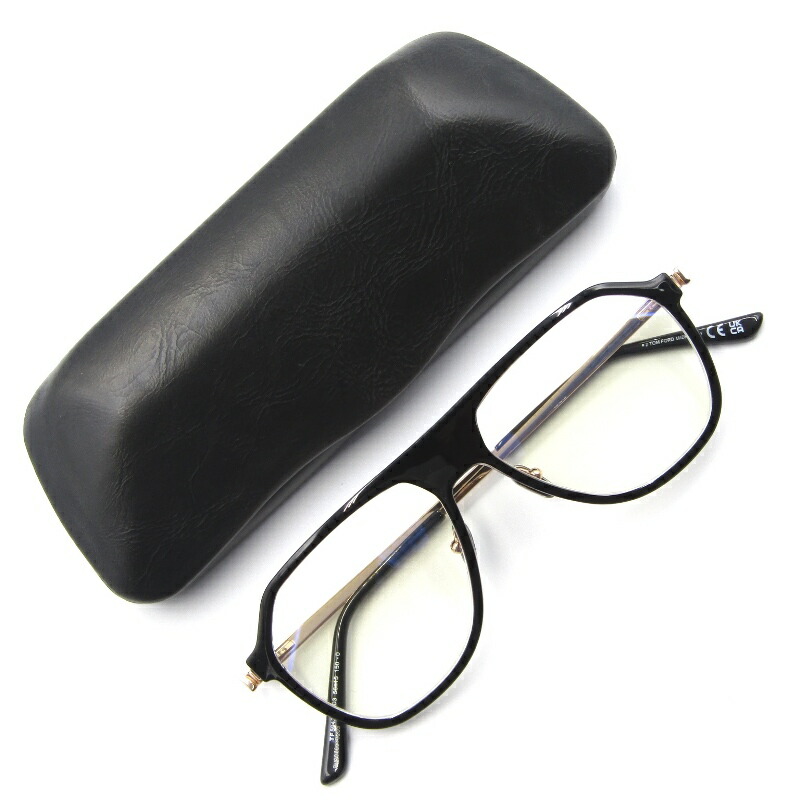 【楽天市場】【中古】未使用 TOM FORD トムフォード メガネフレーム TF5943-B ティアドロップ USフィット イタリア製 001 ...