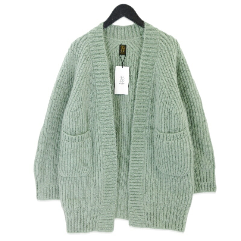 【楽天市場】【中古】未使用 BATONER バトナ— スーパーキッド モヘヤ カーディガン BN-21FL-054 SUPER KID ...