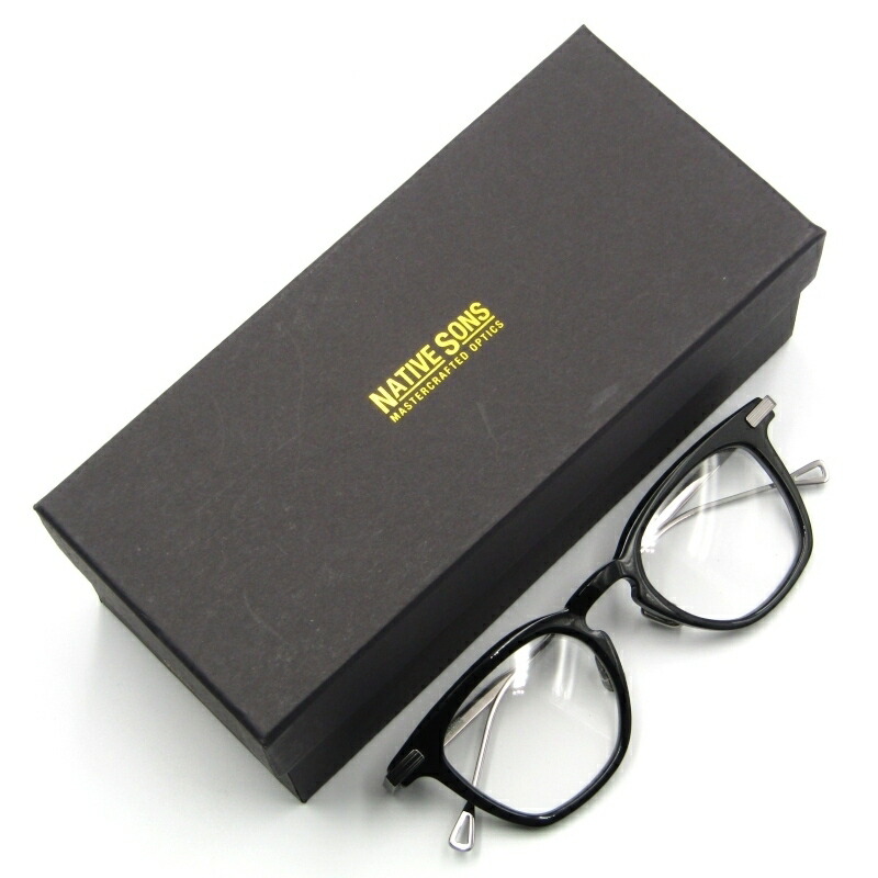 【楽天市場】【中古】未使用 NATIVE SONS ネイティブサンズ メガネフレーム VERNE PM-007O ベルン コンビ 日本製 ...
