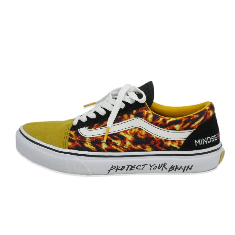 【楽天市場】【中古】美品 VANS × MINDSEEKER バンズ マインドシーカー 26.5cm OLD SKOOL 569533 ...