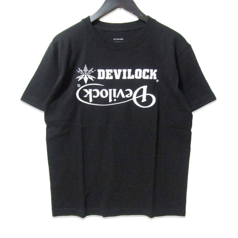 【楽天市場】【中古】未使用 DEVILOCK デビロック 半袖Tシャツ ダイムラー＆ベクトル DAIMLER&VECTOR TEE ベクター ロゴ 復刻 コットン ブラック M 日本製 メンズ ...