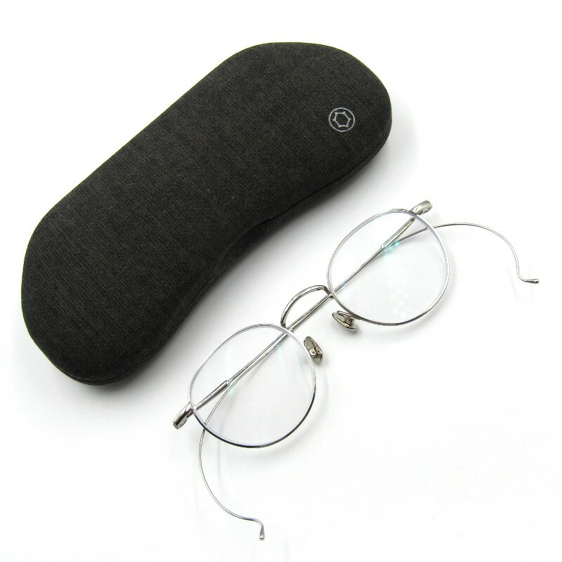 【楽天市場】【中古】美品 Kame ManNen カメマンネン メガネフレーム KMN-95C 度入り 日本製 ボストン ケーブルモダン 縄手 ...