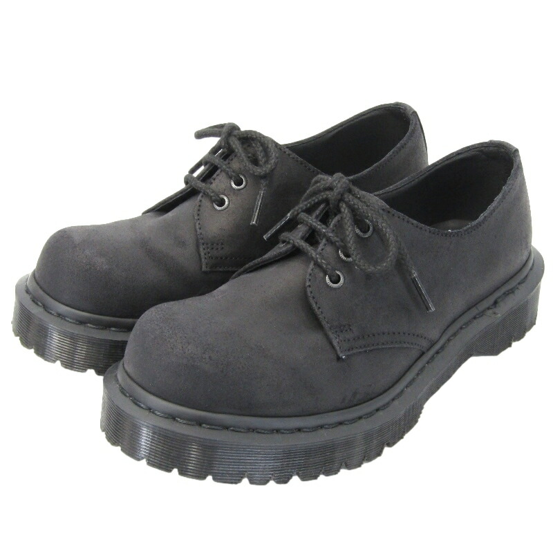 【楽天市場】【中古】美品 Dr.Martens ドクターマーチン UK6 3アイレット ダービーシューズ 1461 C.F.STEAD 英国製 ...