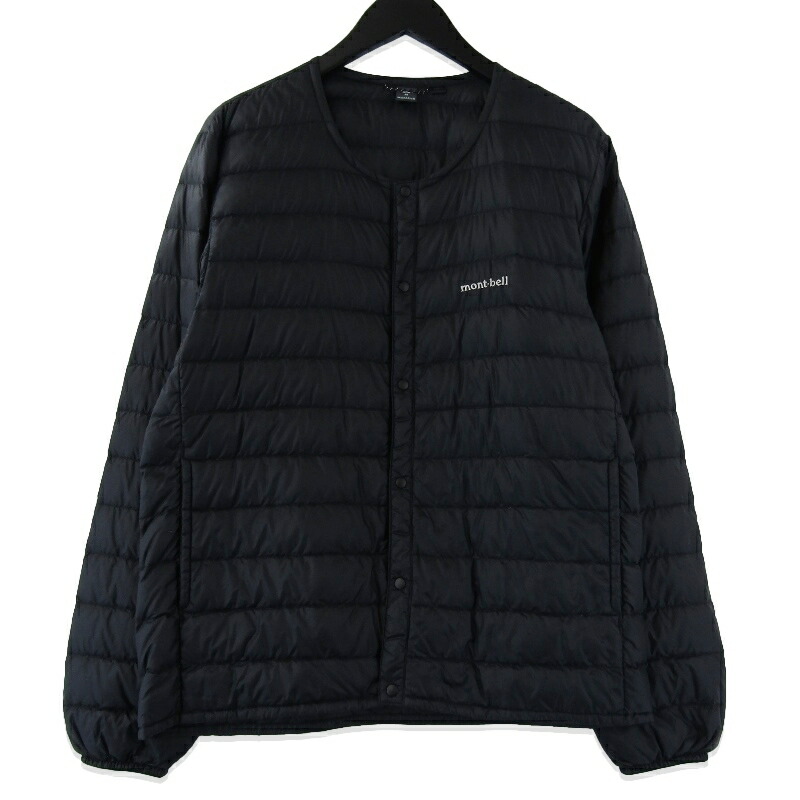 【楽天市場】【中古】mont-bell モンベル スペリオダウン ラウンドネックジャケット 1101503 Superior Down Round Neck Jacket ブラック 黒 M ...