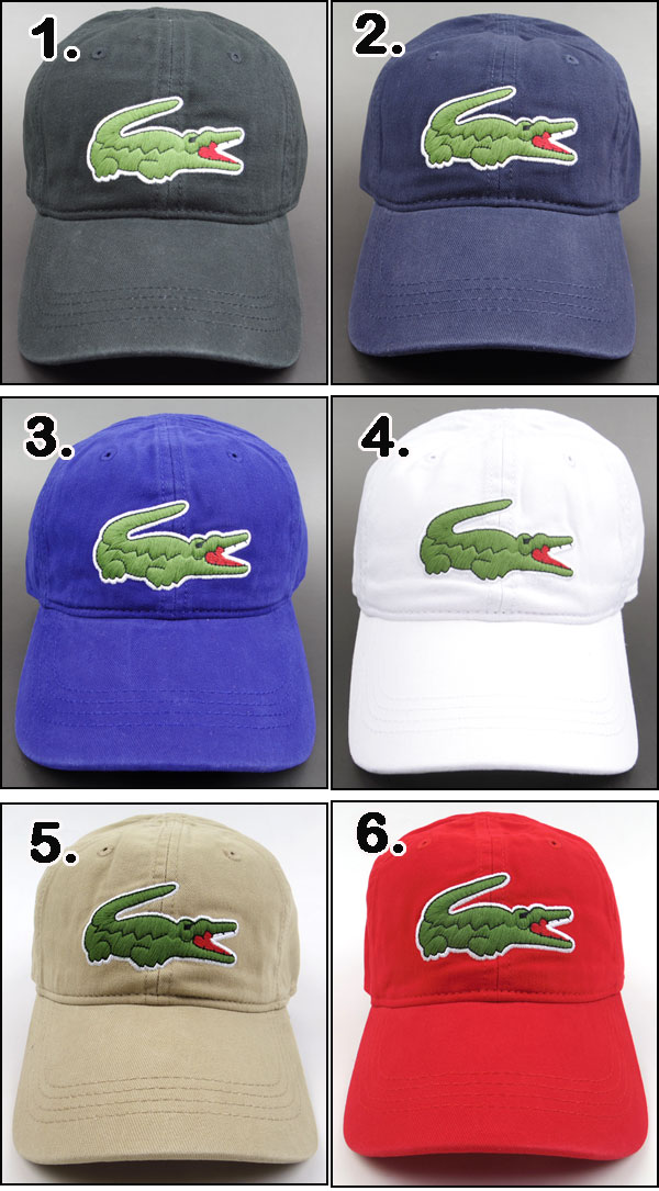 【楽天市場】ラコステ 帽子 メンズ キャップ LACOSTE ビッグロゴ RK8217 Mens Big Croc Gabardine Cap ブランド：REASON