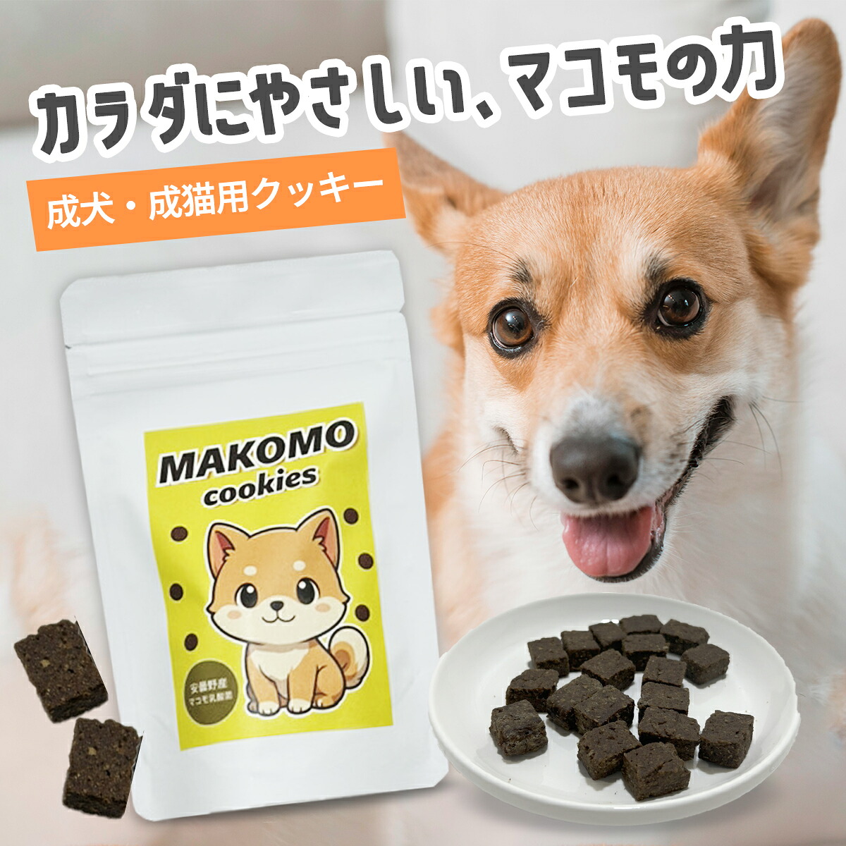 【楽天市場】犬 猫 クッキー 犬おやつ 猫おやつ 国産 マコモクッキー おやつ 長野県産 ビスケット 防腐剤無添加 無着色 腸活 成犬 成猫