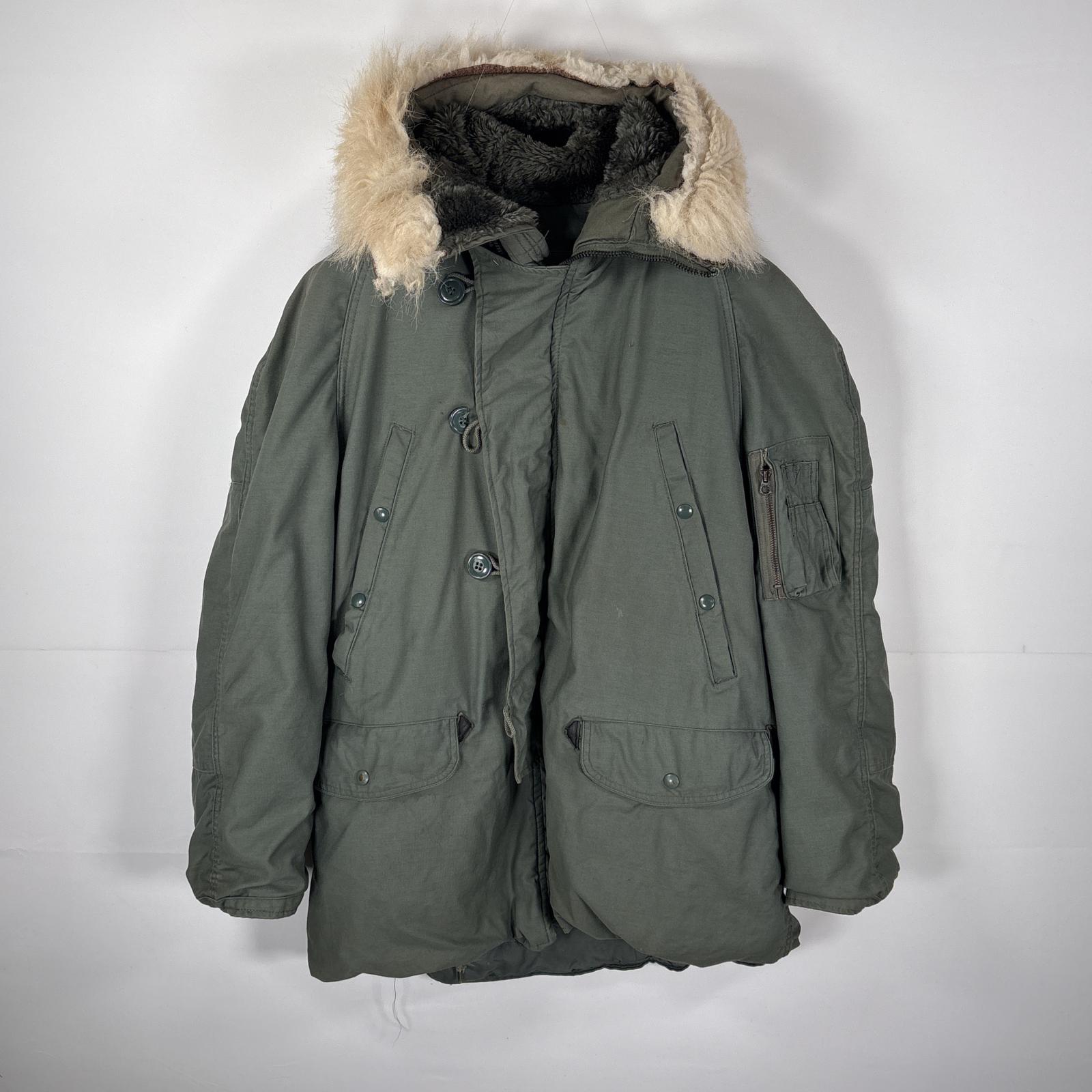 【楽天市場】古着 80's/80年代 ミリタリージャケット N-3B オリーブグリーン 米軍 N3B コート コヨーテ ヴィンテージ M カーキ メンズ 【中古】：古着屋NIKKU