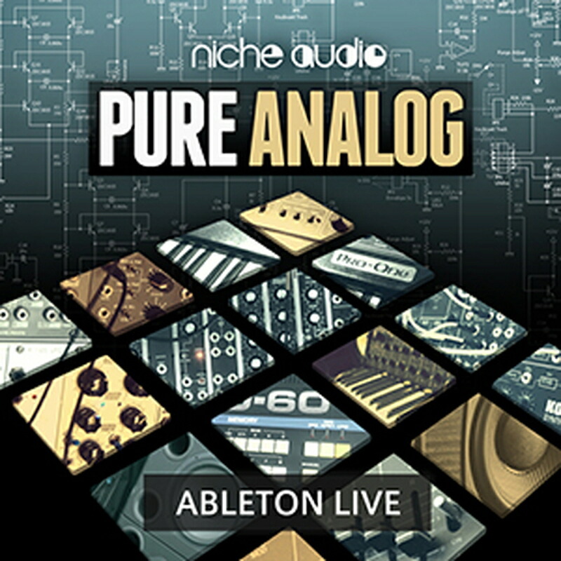【楽天市場】NICHE AUDIO PURE ANALOG - ABLETON(オンライン納品)(2時間以内に納品) プラグインソフト：速納 ...