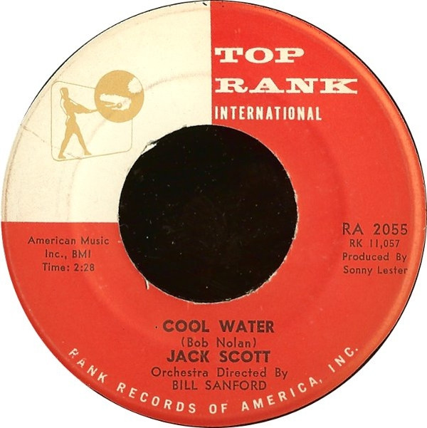 【楽天市場】【中古】米7” Jack Scott Cool Water / It Only Happened Yesterday RA2055 ...
