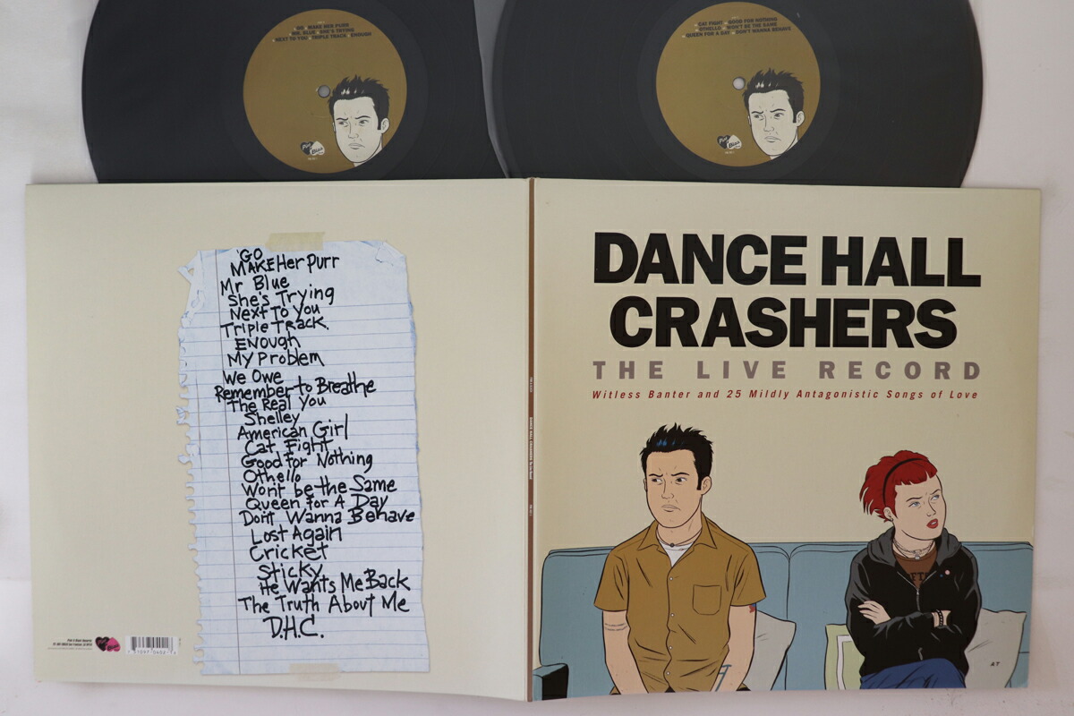 【楽天市場】【中古】米2LP Dance Hall Crashers Live Recording At Birdland PNK402 PINK & BLACK /00520：レコードシティ ...