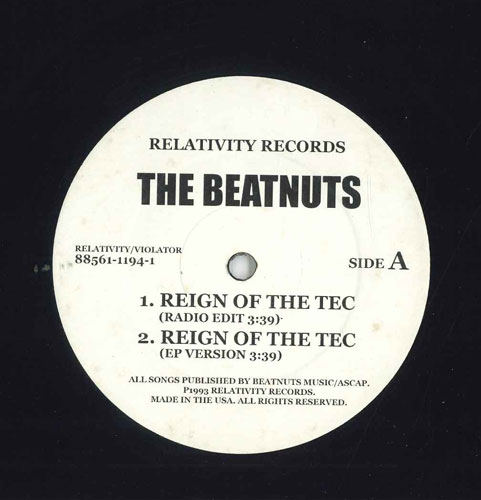 【楽天市場】【中古】米12” Beatnuts Reign Of The Tec 8856111941 RELATIVITY /00250：レコードシティ 楽天市場店