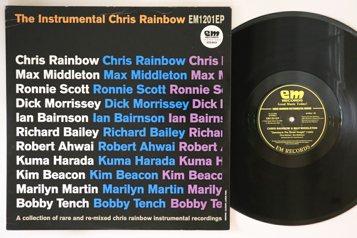 【楽天市場】【中古】12” Chris Rainbow Instrumental Chris Rainbow EM1201EP EM ...