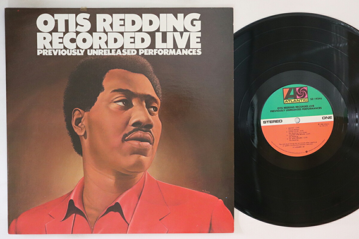 【楽天市場】【中古】LP Otis Redding Recorded Live (Previously Unreleased SD19346 ATLANTIC US /00260：レコード ...