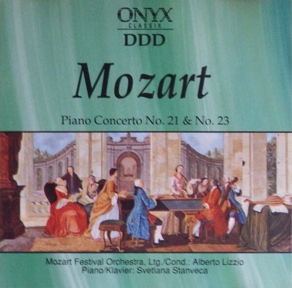 【楽天市場】【中古】CD Mozart Piano Concerto No. 21 & No. 23 66502 ONYX Classix ...