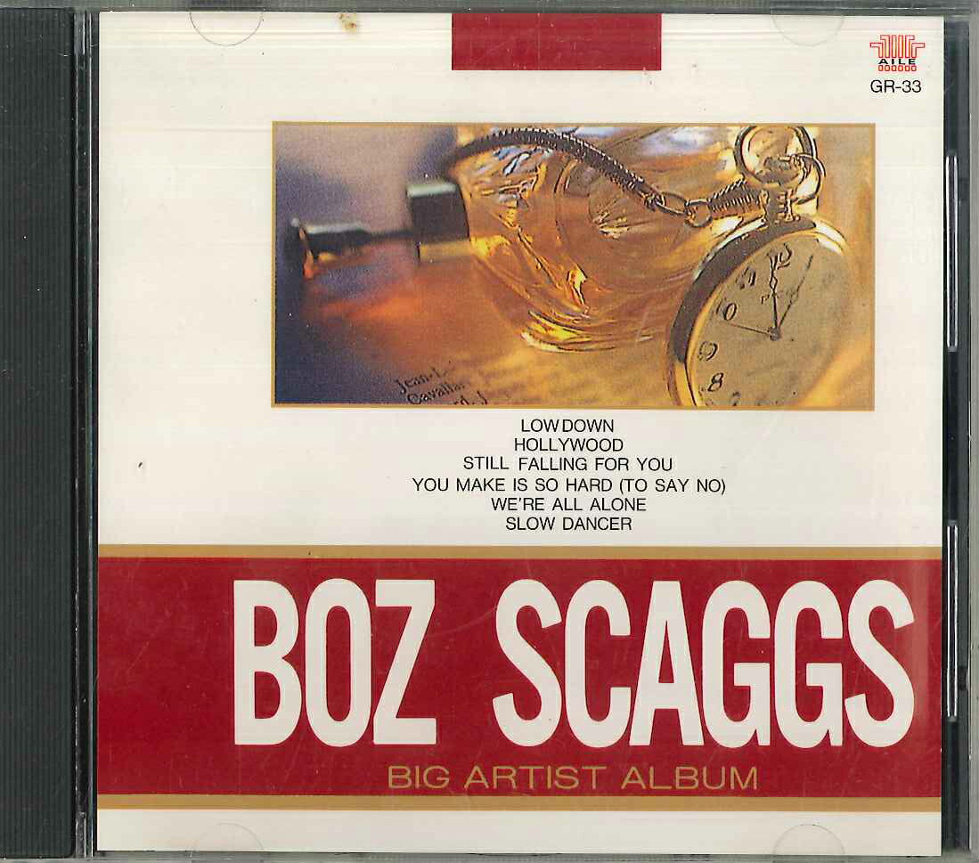 【楽天市場】【中古】CD Boz Scaggs Boz Scaggs Big Artist Albam GR33 AILE /00110 ...