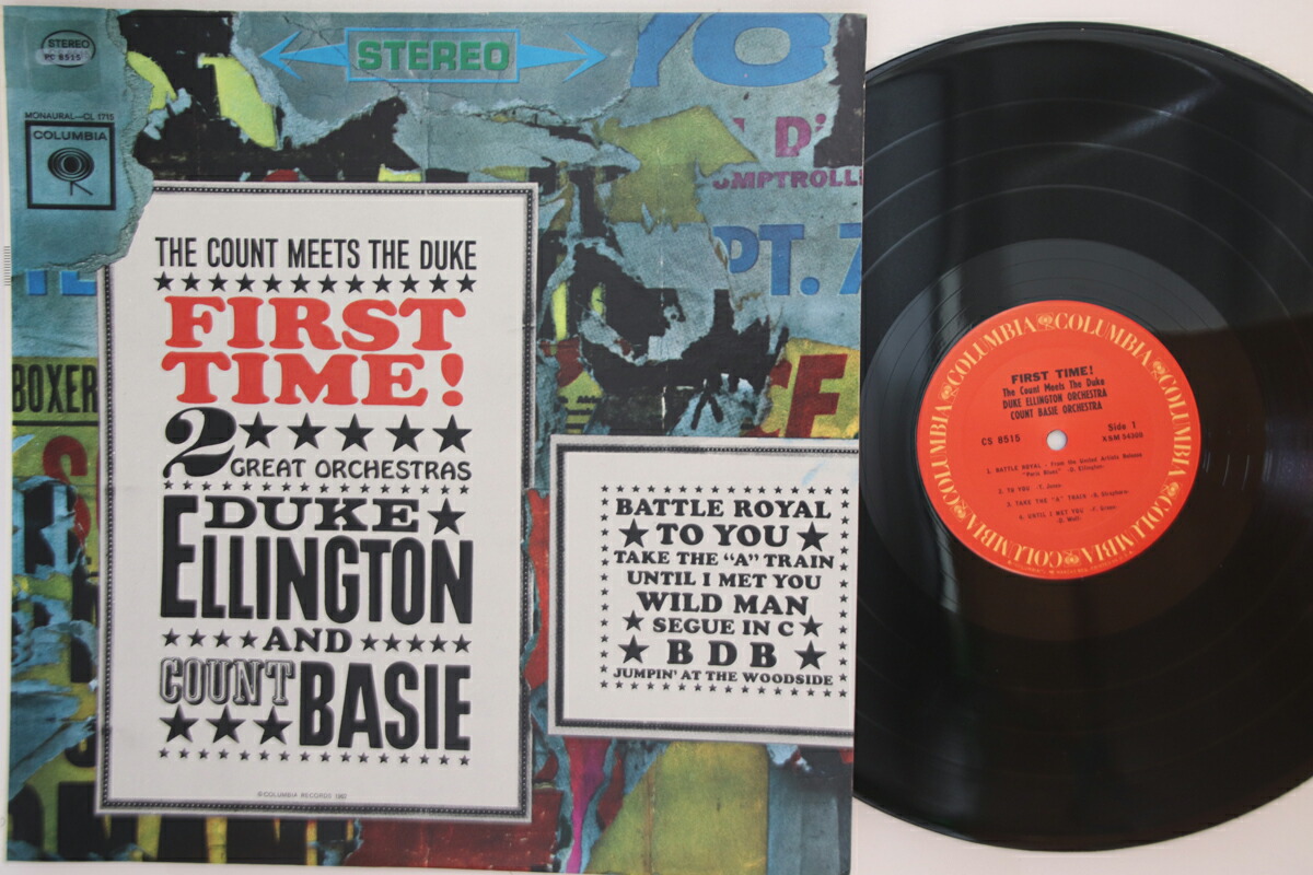 【楽天市場】【中古】LP Duke Ellington First Time The Count Meets The Duke CS8515 ...