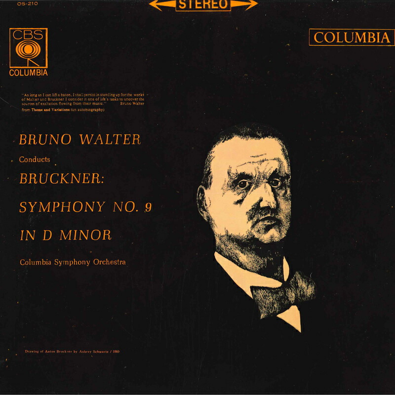 【楽天市場】【中古】LP Bruno Walter Conductor, The Columbia Symphony ORCHESTRA ...