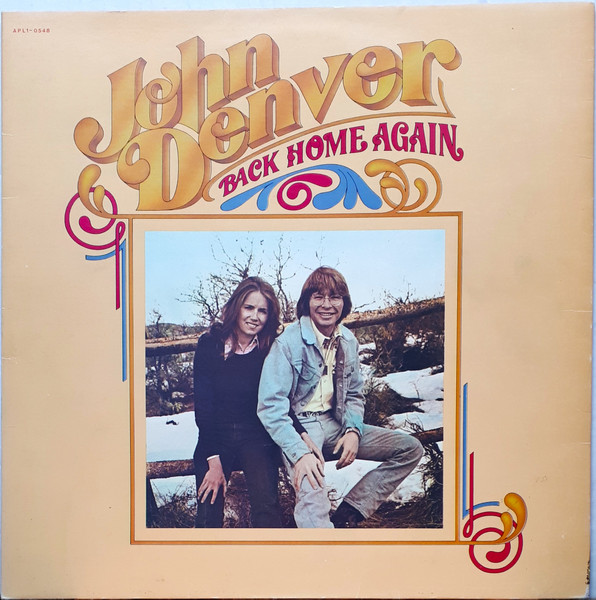 【楽天市場】【中古】英LP John Denver Back Home Again APL10548 RCA Victor /00400 ...