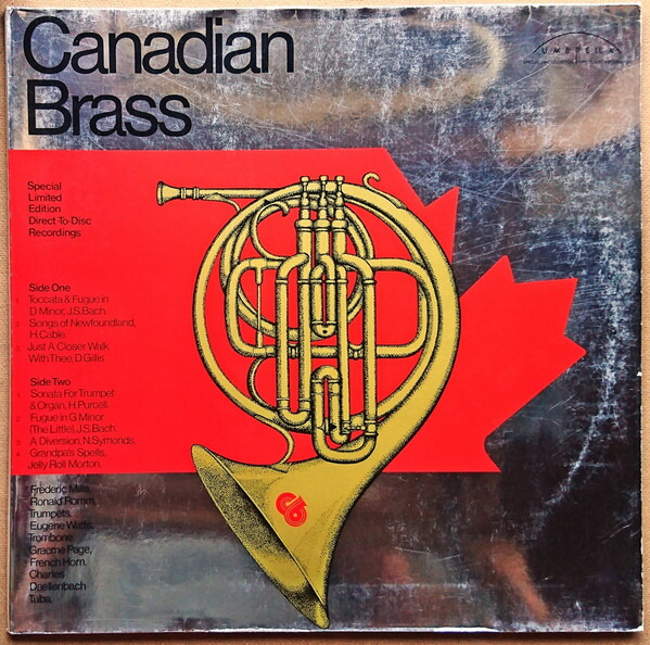 【楽天市場】【中古】加LP Canadian Brass Canadian Brass UMBDD5 Umbrella /00260：レコード ...