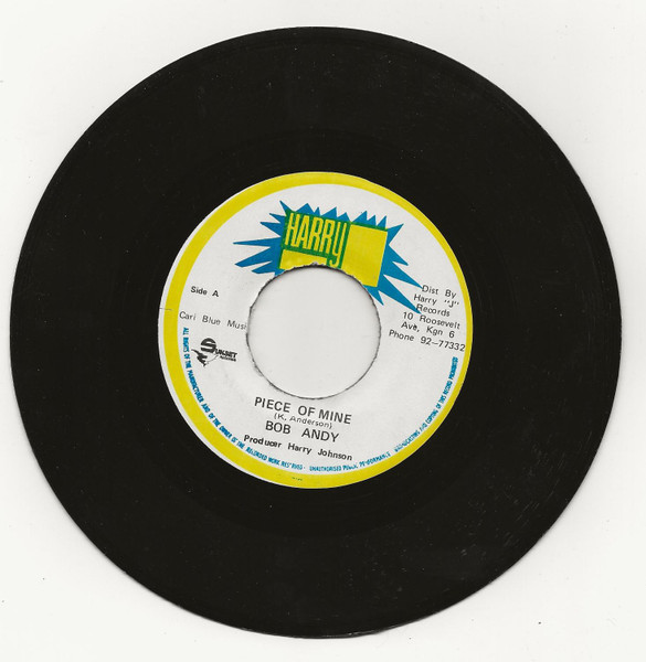 【楽天市場】【中古】ジャマイカ7" Bob Andy Piece Of Mine NONE Harry J Records /00080 ...