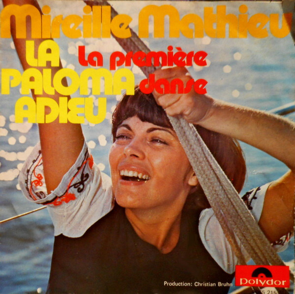 【楽天市場】【中古】加7” Mireille Mathieu La Paloma Adieu 2065215 Polydor /00080 ...