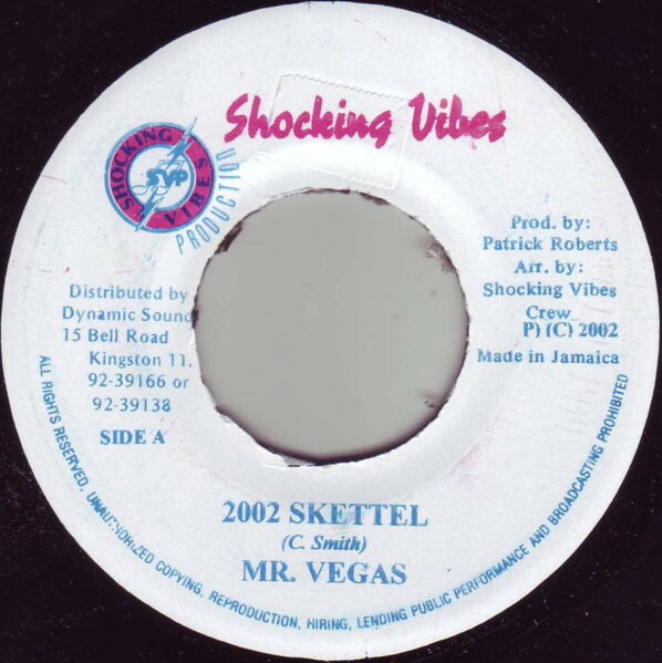 【楽天市場】【中古】ジャマイカ7” Mr. Vegas 2002 Skettel NONE Shocking Vibes /00080 ...
