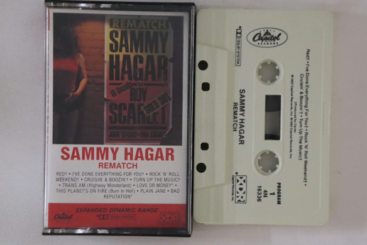 【楽天市場】【中古】米Cassette Sammy Hagar Rematch 4N16336 CAPITOL /00110：レコードシティ ...