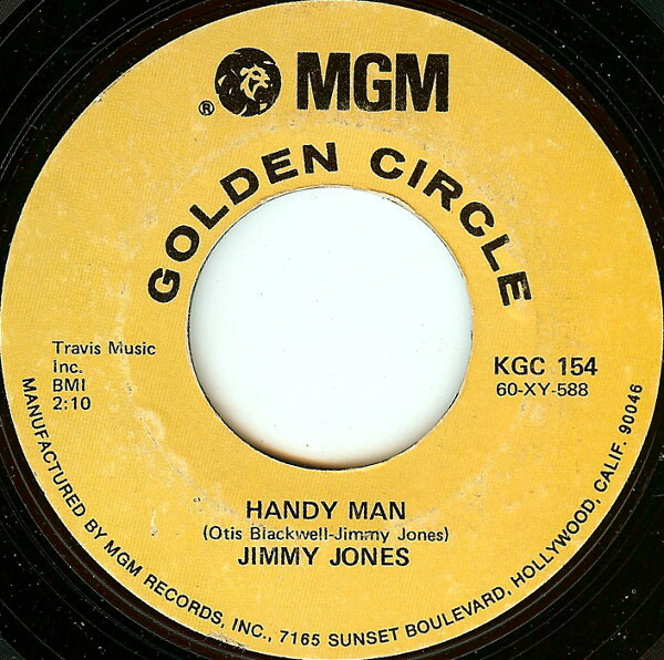 【楽天市場】【中古】米7” Jimmy Jones Handy Man / Good Timin KGC154 MGM Records ...