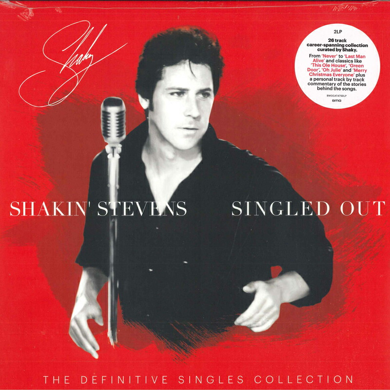 【楽天市場】【新品】欧2LP Shakin Stevens Singled Out - The Definitive Singles ...