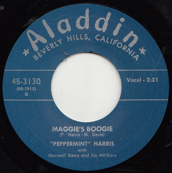 【楽天市場】【新品】英7” Peppermint Harris I Got Loaded / Maggies Boogie ALADDIN3130 Aladdin /00048：レコードシティ ...