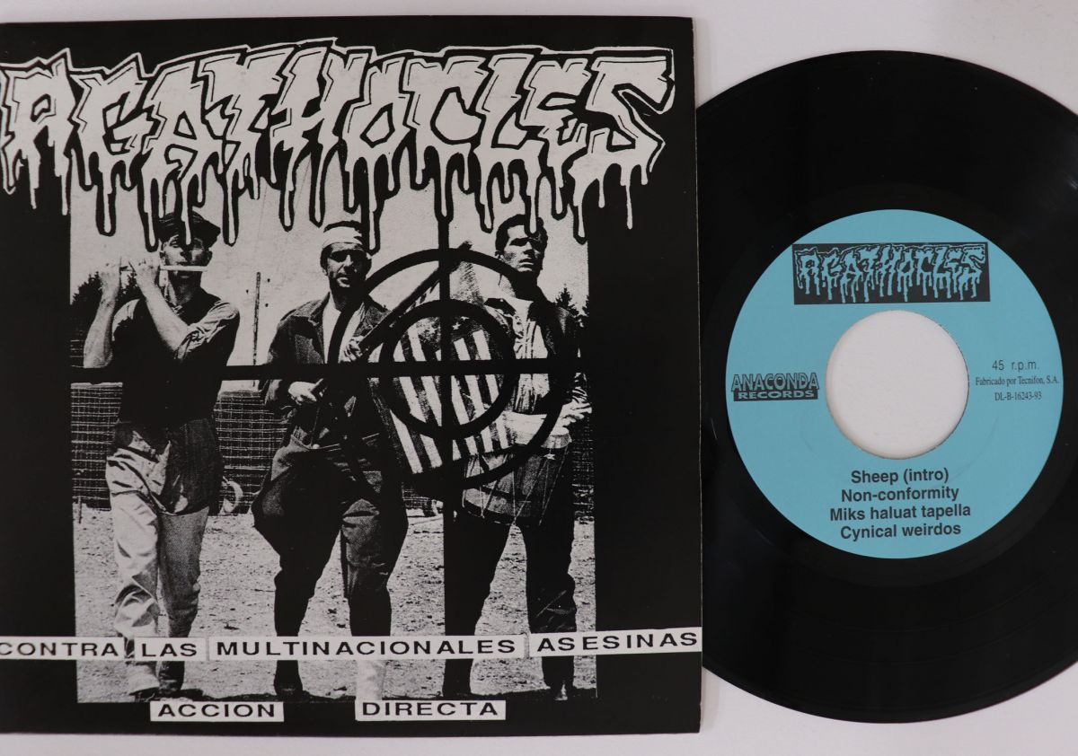【楽天市場】【中古】西7” Agathocles, Violent Headache Contra Las Multinacionales ...