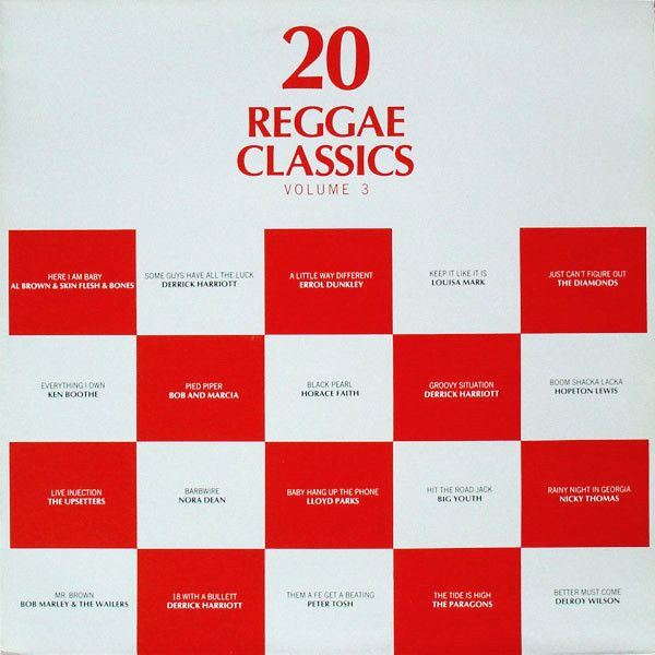 【楽天市場】【中古】英LP Various 20 Reggae Classics Volume 3 TRLS256 Trojan ...