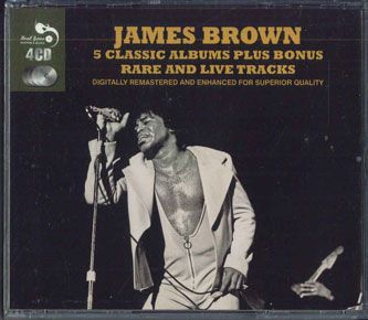 【楽天市場】【中古】4CD James Brown 5 Classic Albums Plus Bonus Rare And Live ...