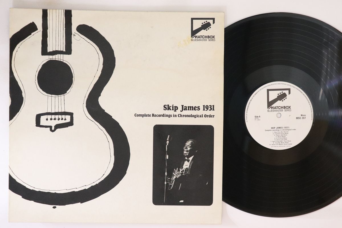 【楽天市場】【中古】英LP Skip James Skip James (1931) Complete Recordings In ...