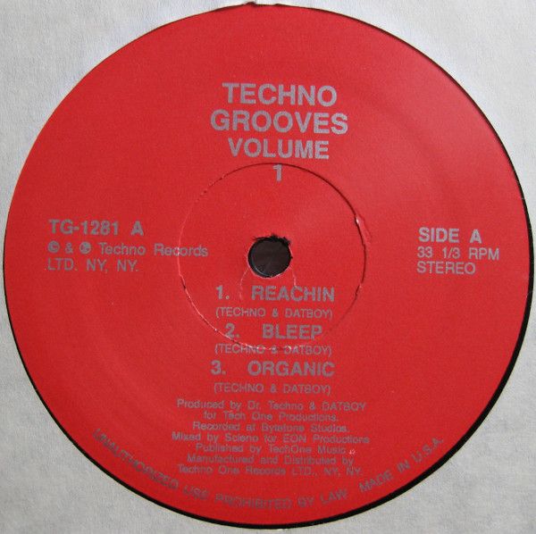 【楽天市場】【中古】米12” Dr. Techno & DATBOY Techno Grooves Volume 1 TG1281 ...