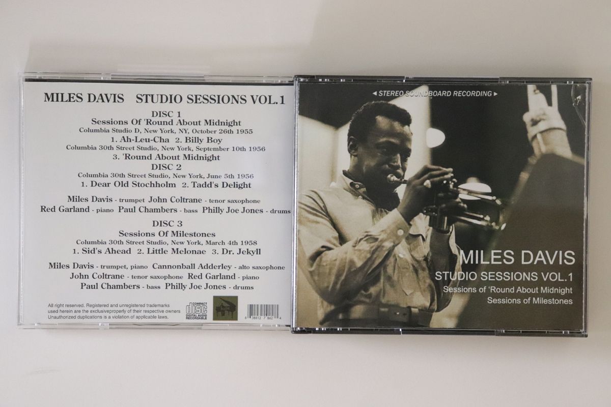 【楽天市場】【中古】輸入3CD Miles Davis Studio Sessions Vol1 JAZZTIME043 JAZZTIME ...