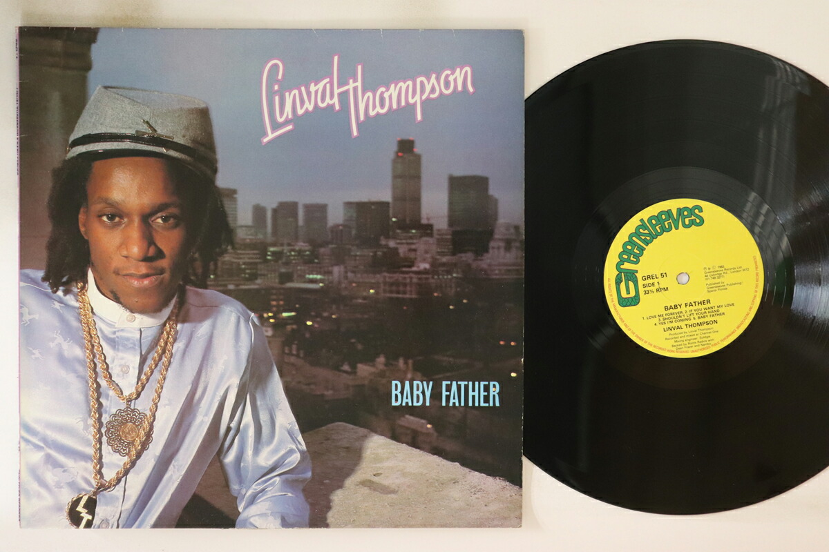【楽天市場】【中古】英LP Linval Thompson Baby Father GREL51 Greensleeves Records ...