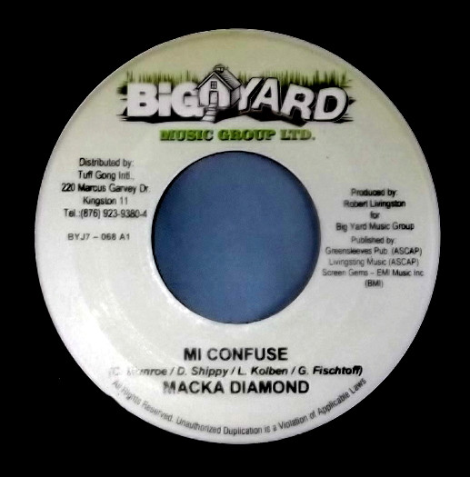 【楽天市場】【中古】ジャマイカ7" Macka Diamond / Wesley Diamond Mi Confuse / Garison ...