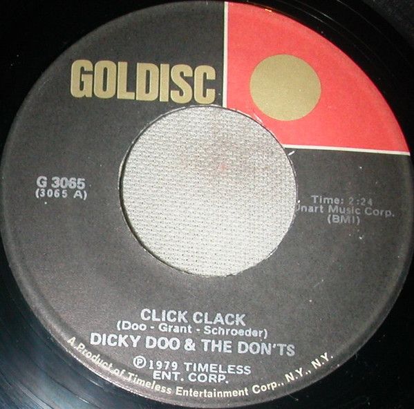 【楽天市場】【中古】米7" Dicky Doo & The Donts / Gerry Granahan Click Clack / No ...