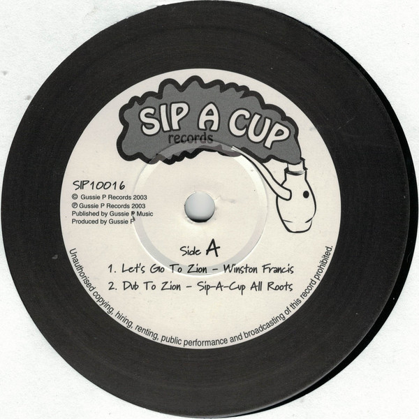 【楽天市場】【中古】英10” Winston Francis / Gussie P. Lets Go To Zion / Whos Safe ...