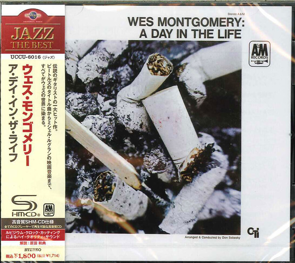 【楽天市場】【中古】CD ウェス・モンゴメリー, ハービー ア・デイ・イン・ザ・ライフ UCCU6016 A&M /00110：レコードシティ ...