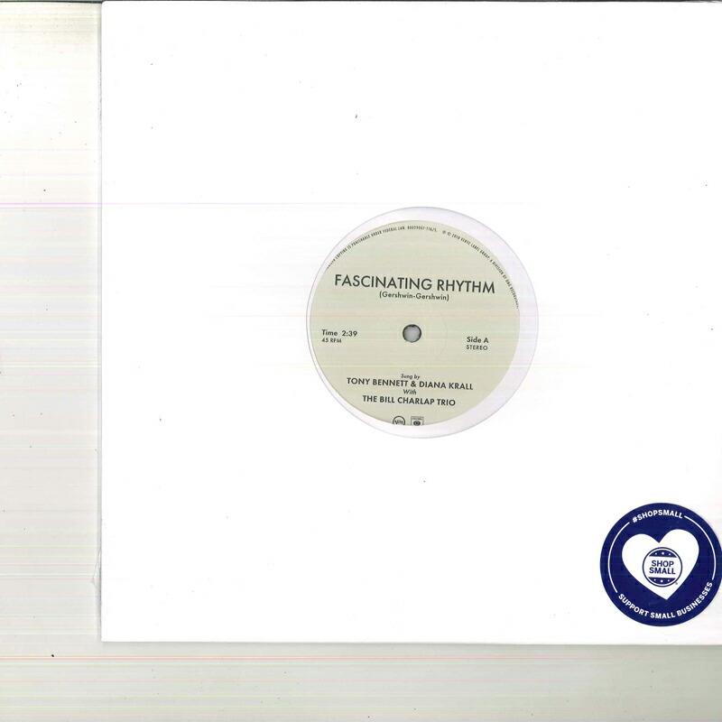 【楽天市場】【新品】米10” Tony Bennett & Diana Krall, Th Fascinating Rhythm ...