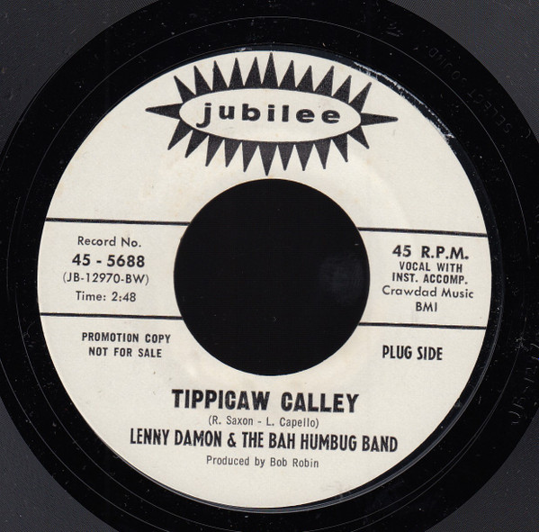 【楽天市場】【中古】米7" Lenny Damon & The Bah Humbug Band Tippicaw Calley ...